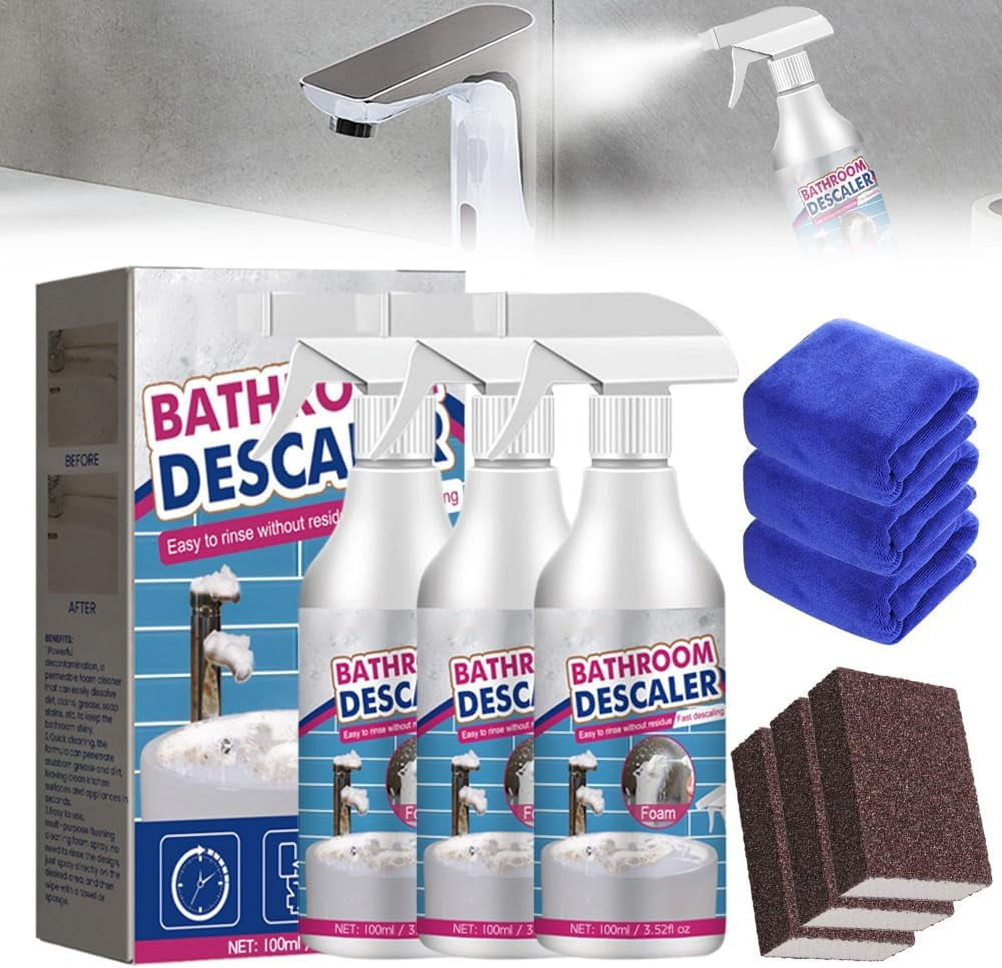 Stubborn Stains Cleaner, 2025 New Bathroom Descaler Cleaners ...