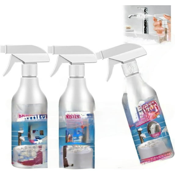 Stubborn Stains Cleaner Bathroom Descaler Cleaner, All-Purpose Bathroom ...