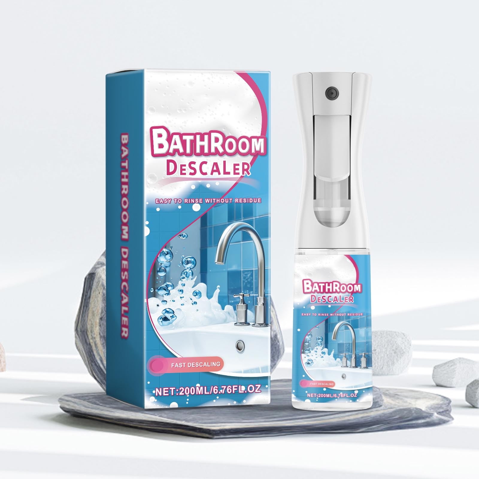 Stubborn Stains Cleaner Bathroom Descaler Cleaner Powerful Descaling