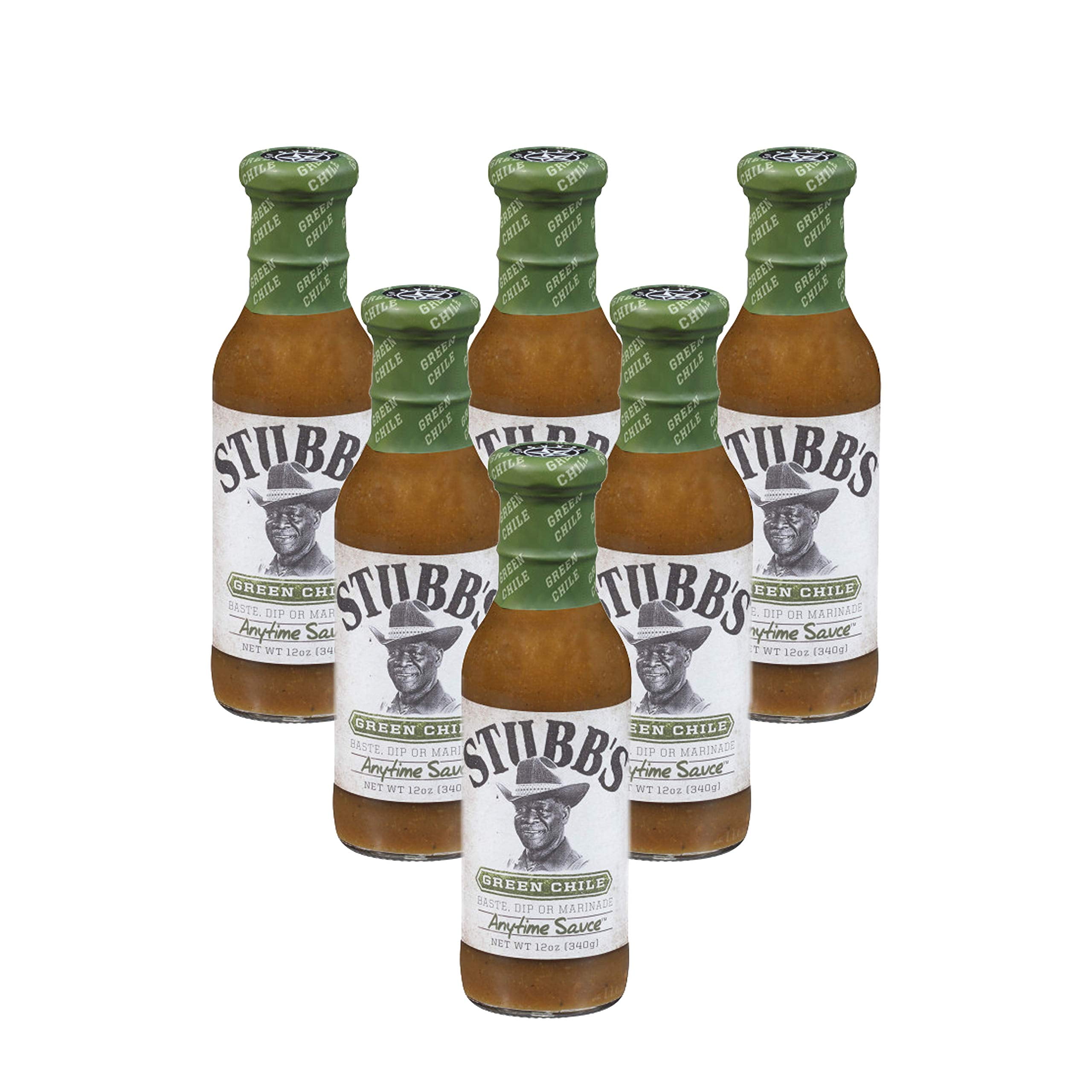 Stubbs Green Chile Sauce Marinade, 12 Fluid Ounce -- 6 per case ...