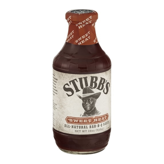 Stubbs Sweet Heat Sauce Barbecue BBQ 18oz Bottle, 6 Pack - Walmart.com
