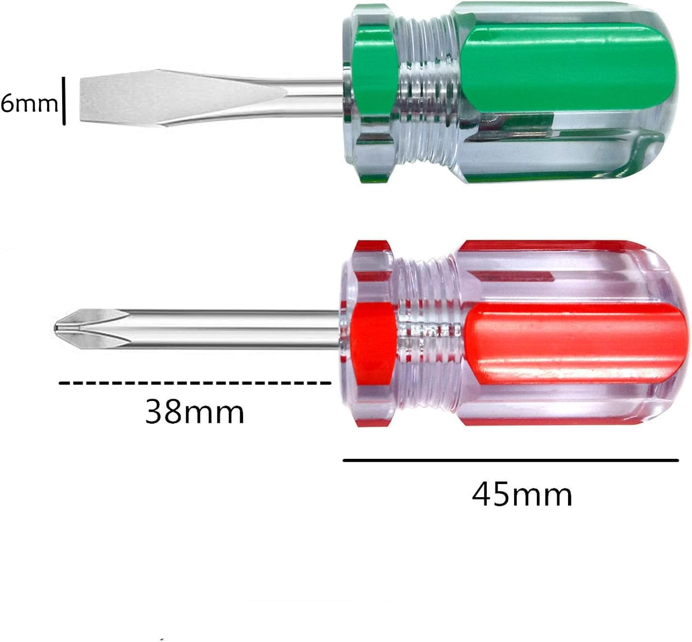 Stubby Screwdriver Sets, Flathead Screwdriver and Slotted Phillips ...