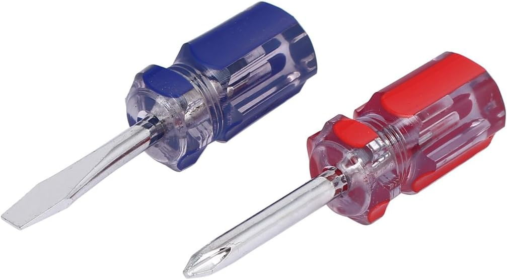 Stubby Screwdriver Sets, Flathead Screwdriver and Slotted Phillips ...