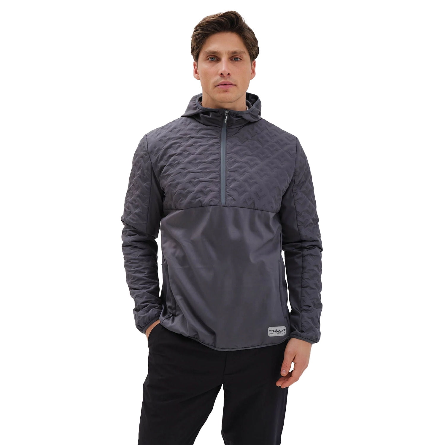Stuburt Mens Evolution-Tech Hooded Padded Jacket - Walmart.com