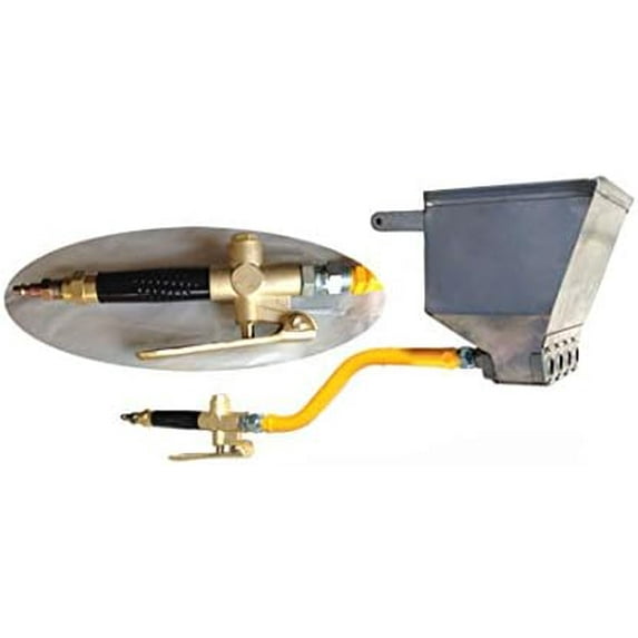 Stucco Sprayer Hopper Gun – Made in USA – for Plaster, Mortar, Cement ...
