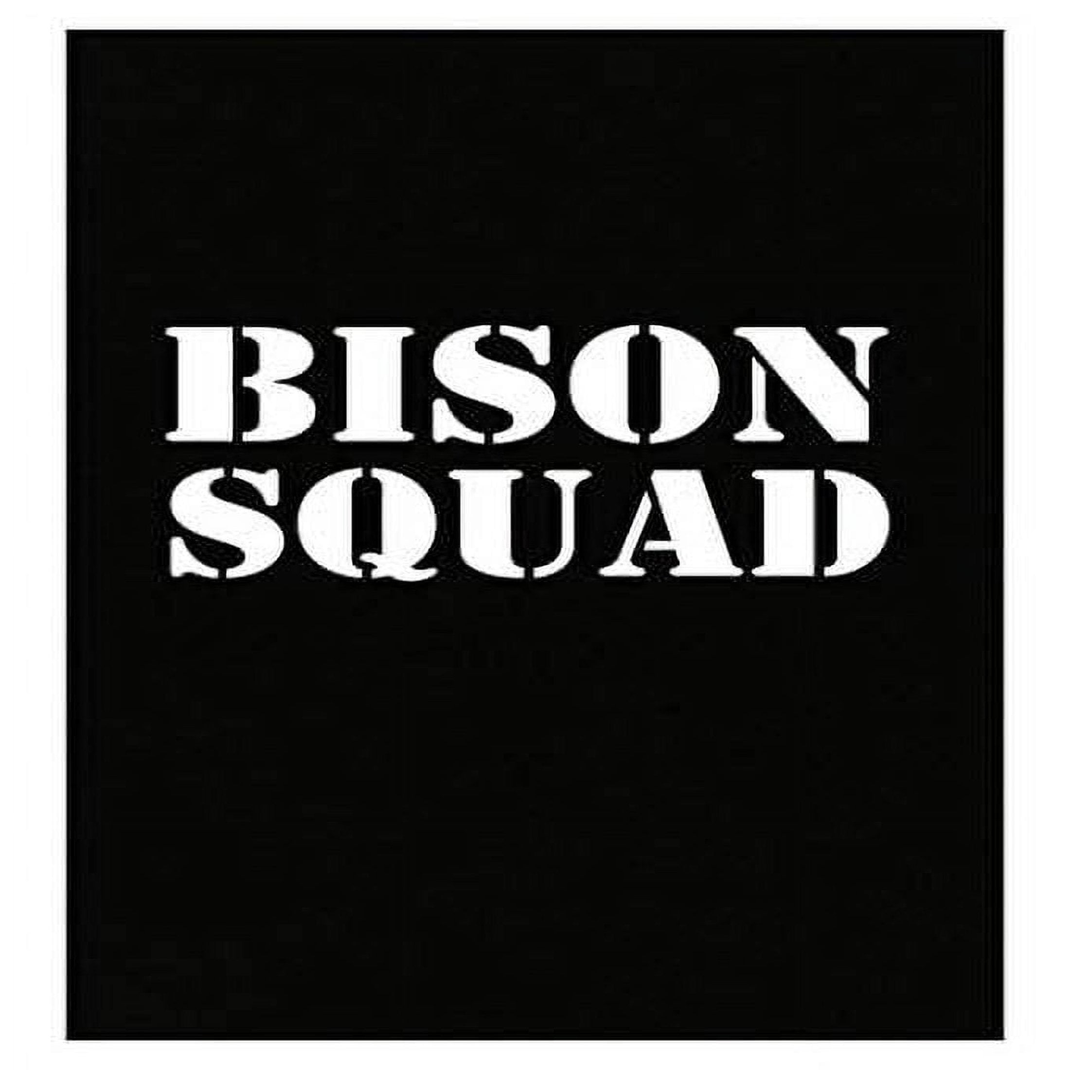Bison Squad Poster - Funny Buffalo Gift Idea & American Theme Wall Art ...