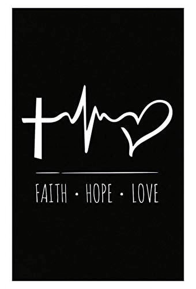 Stuch Strength Cool Christian - Cross Heartbeat - Faith Hope Love ...