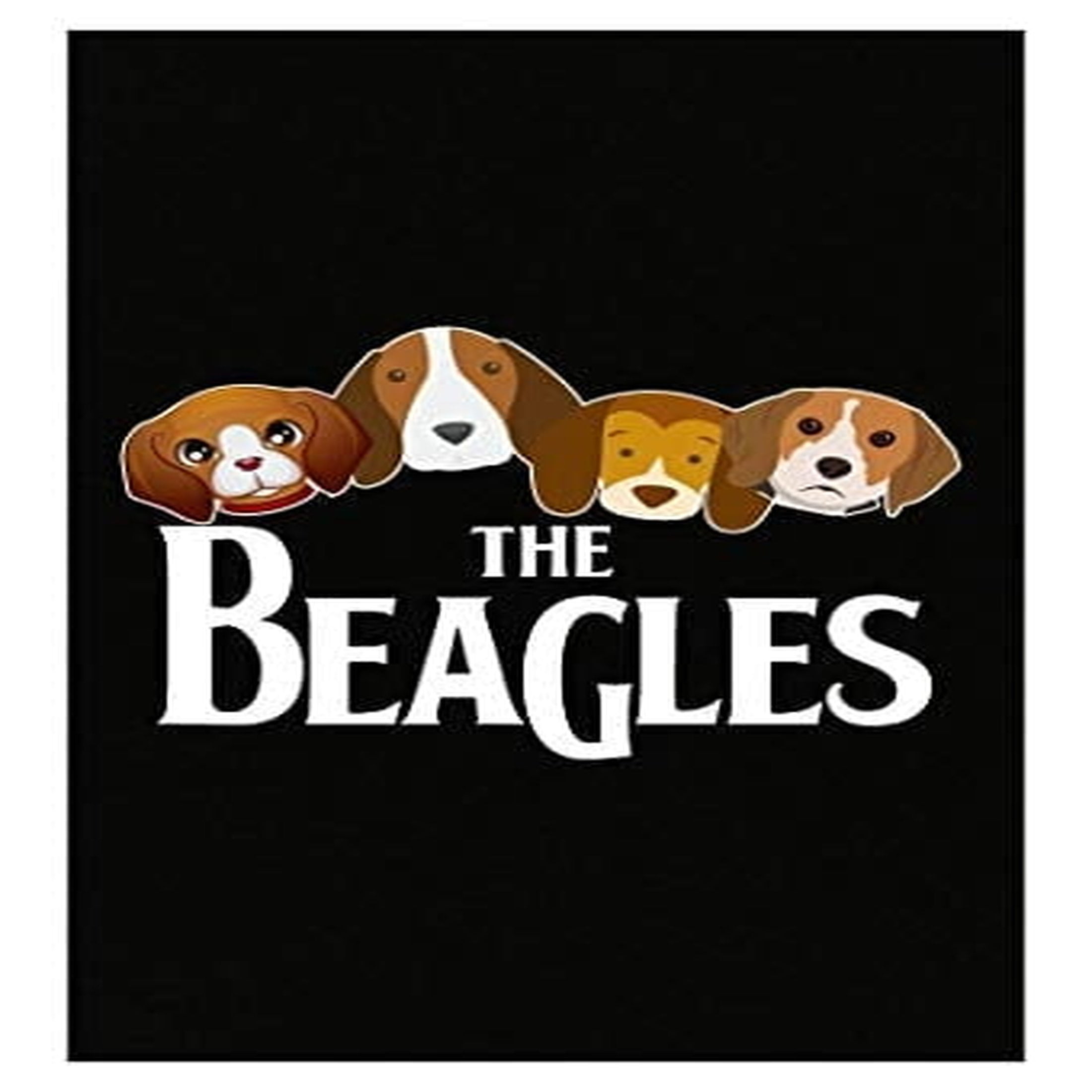 Funny Beagle Poster - Canine Companion Artwork for Dog Lovers - Walmart.com