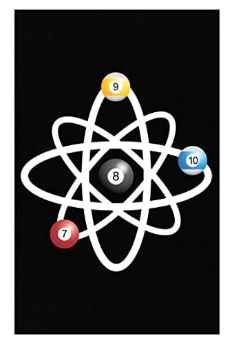 Funny Billiards - Pool Balls Cue Chalk Pockets - Game Humor - Poster ...