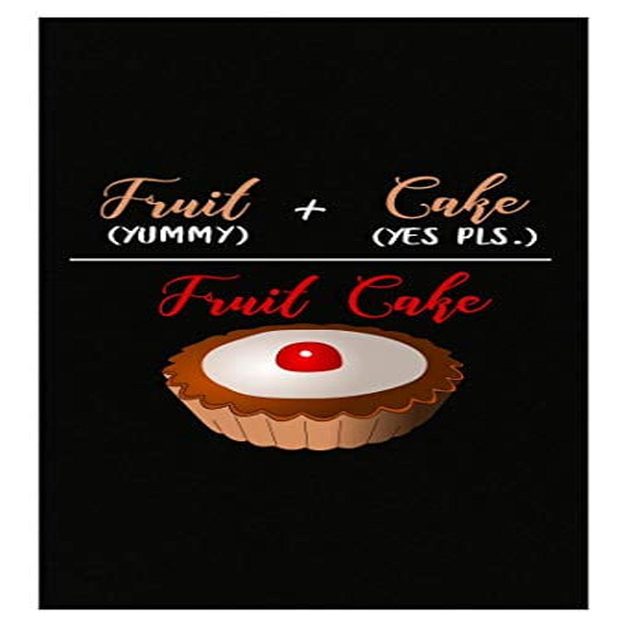 Humorous Fruit Cupcake Wall Art Poster ‚Äì 13x19" Funny Dessert Decor ...