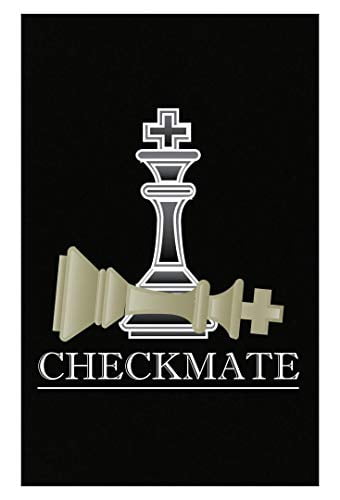 Stuch Strength Funny Chess - Checkmate - Game Strategy Winner Humor - Poster - Walmart.com