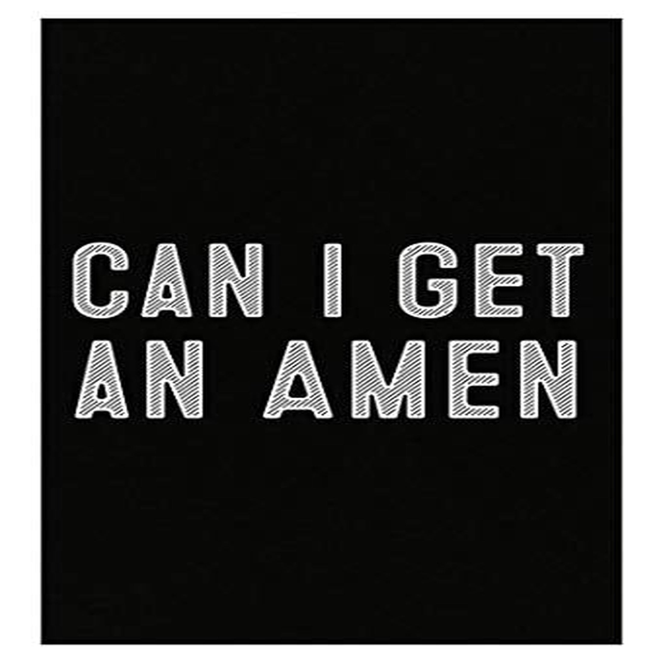 Humorous "Can I Get an Amen" Christian Poster ‚Äì Perfect for Worship ...