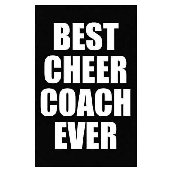 Coach Poster - Wall Decor for Teachers - Best Cheer Ever Gift - Walmart.com