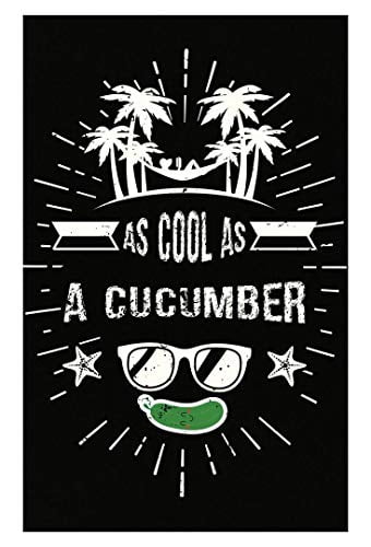 Stuch Strength Funny Cucumber - Cool As Vegetable Produce Plant - Calm ...