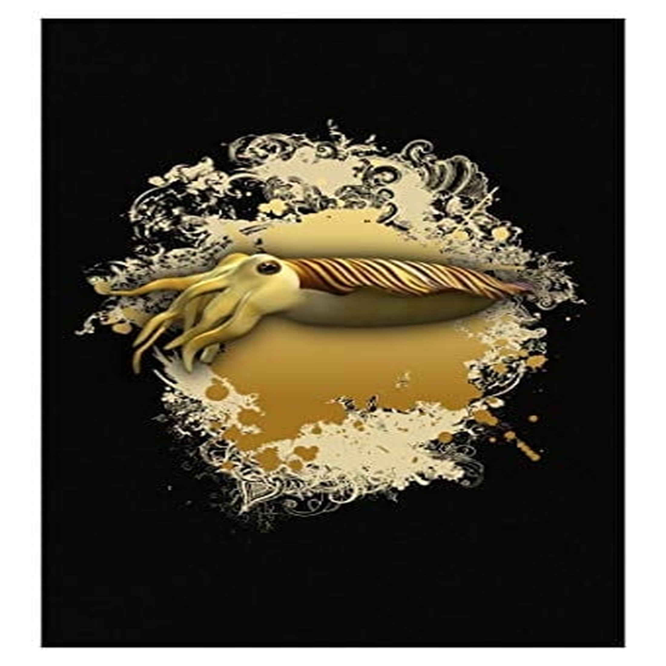 Hilarious Cuttlefish & Sea Creatures Poster - Perfect for Marine Life ...