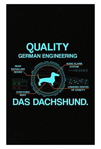 Stuch Strength Funny Dachshund - Quality German Engineering - Lowered ...