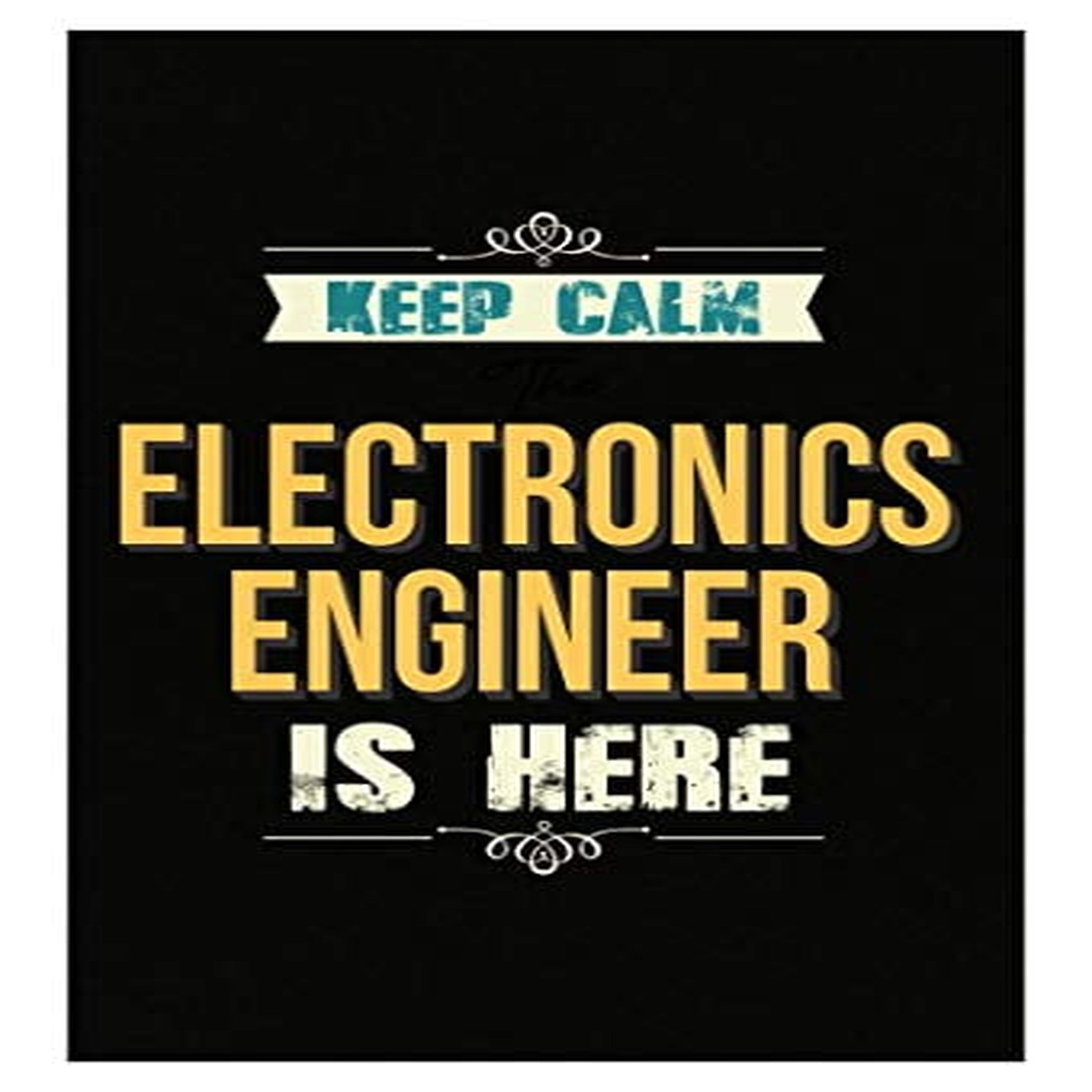 Funny Engineer Poster - Keep Calm with Tech Humor - Perfect Gift for ...