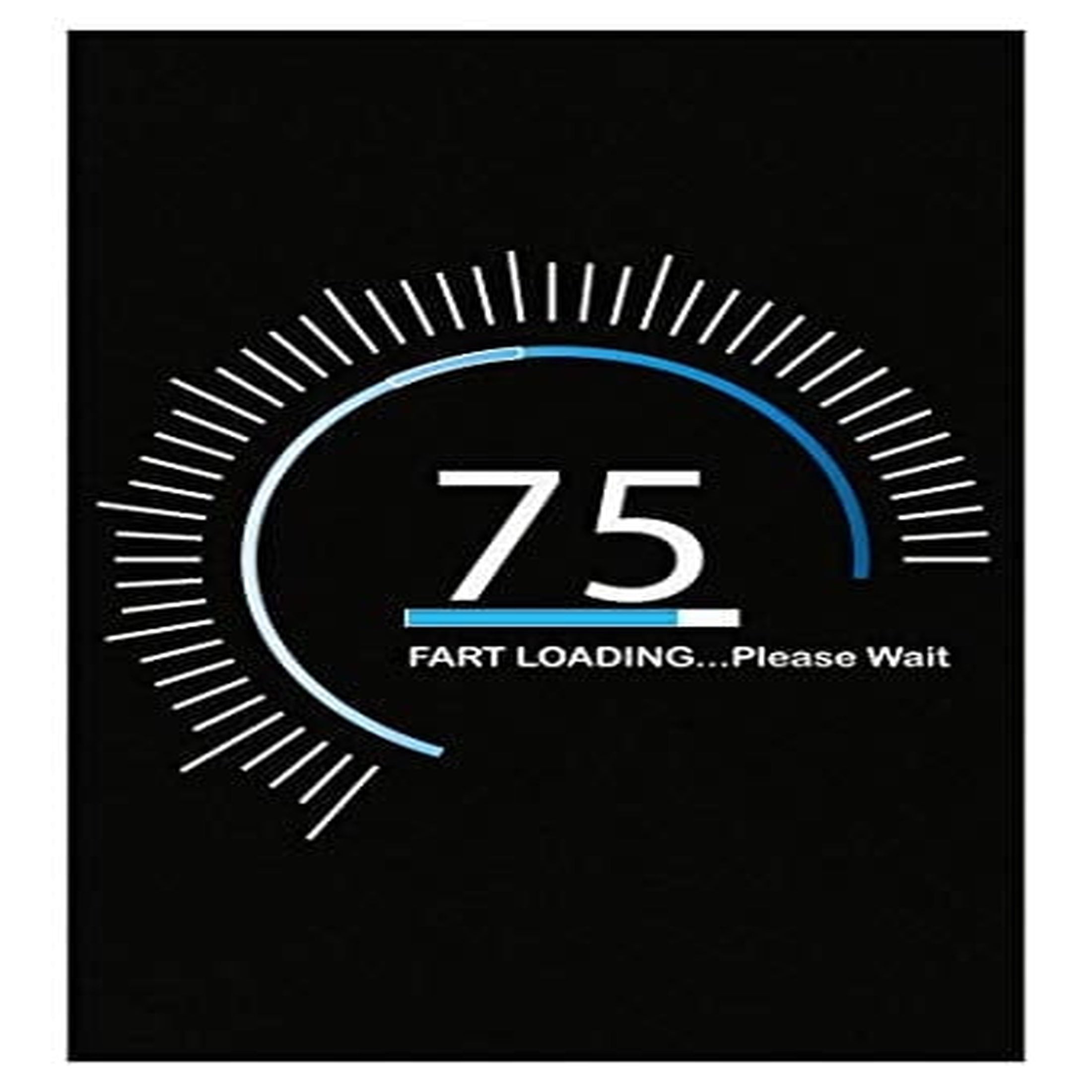 Funny Fart Poster - 75 Loading Please Wait - Hilarious Flatulence Humor ...