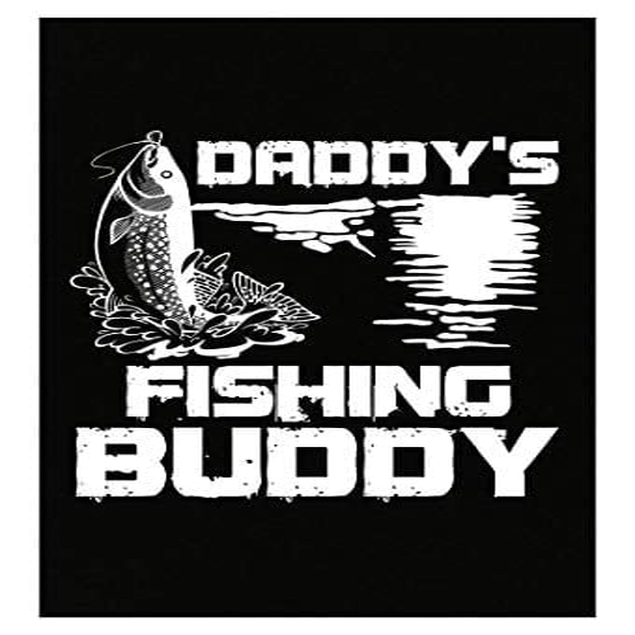 Funny Fisherman Poster - Daddy's Fishing Buddy Humor for Fishing ...