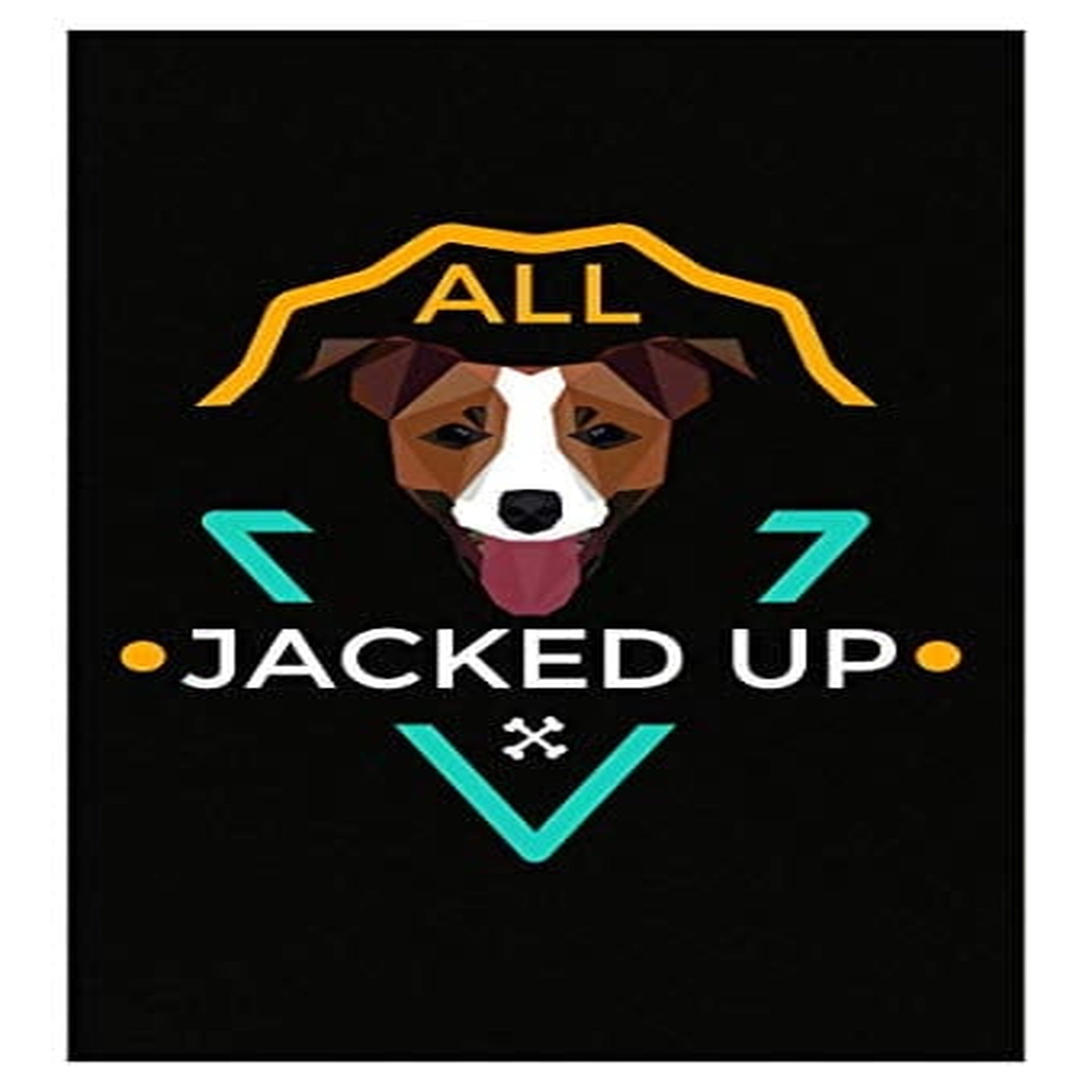 Stuch Strength Funny Jack Russell Terrier - All Jacked Up - Dog Canine ...