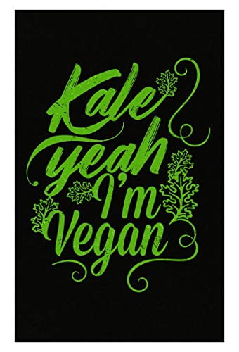 Stuch Strength Funny Kale - Yeah I'm Vegan - Vegetable Produce Cabbage ...