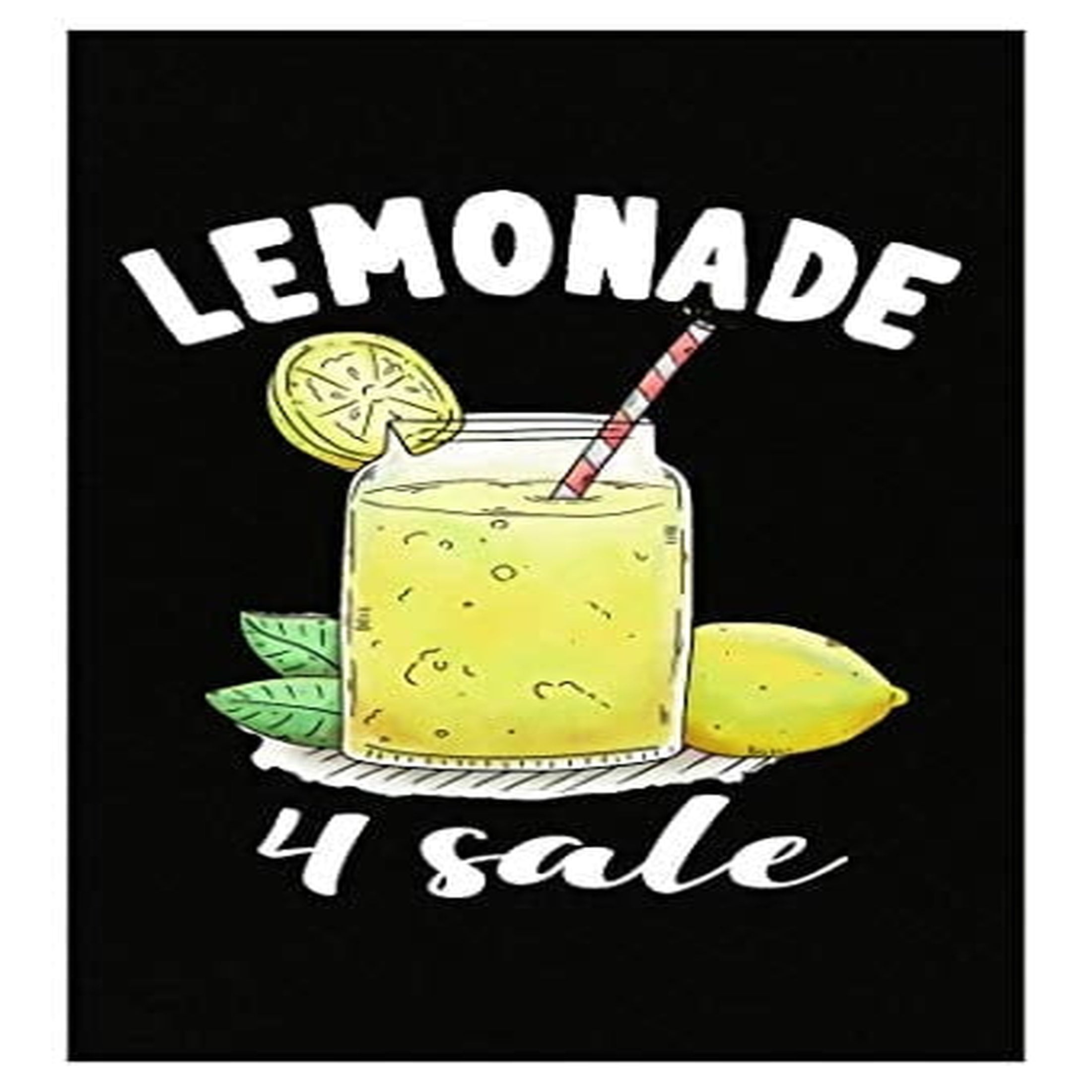 Funny Lemonade Wall Art Poster - 13x19" Humorous Beverage Decor ...