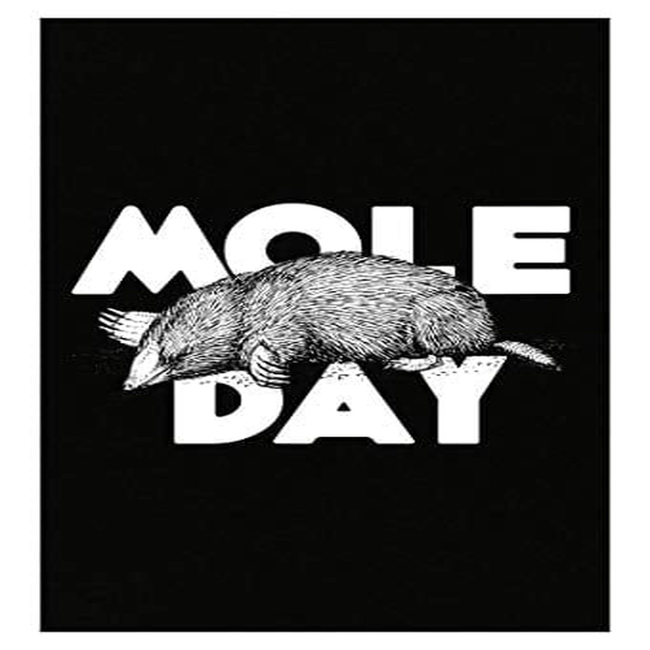 Funny Mole Day ‚Äì Furry Animal Talpidae Humor Poster | 13x19" Wall Art ...