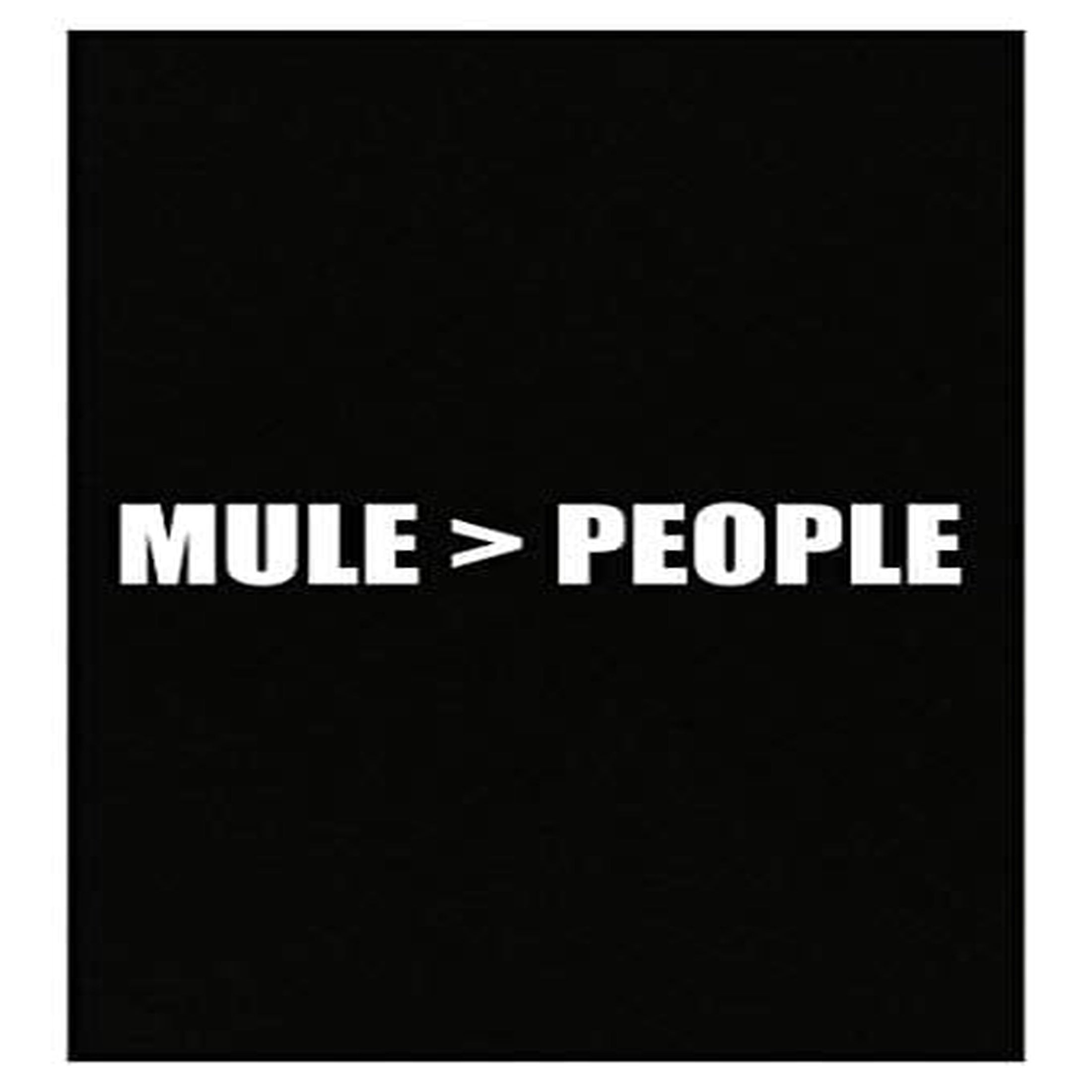Funny Mule Poster - Equine Humor Wall Art for Horse Lovers & Animal ...