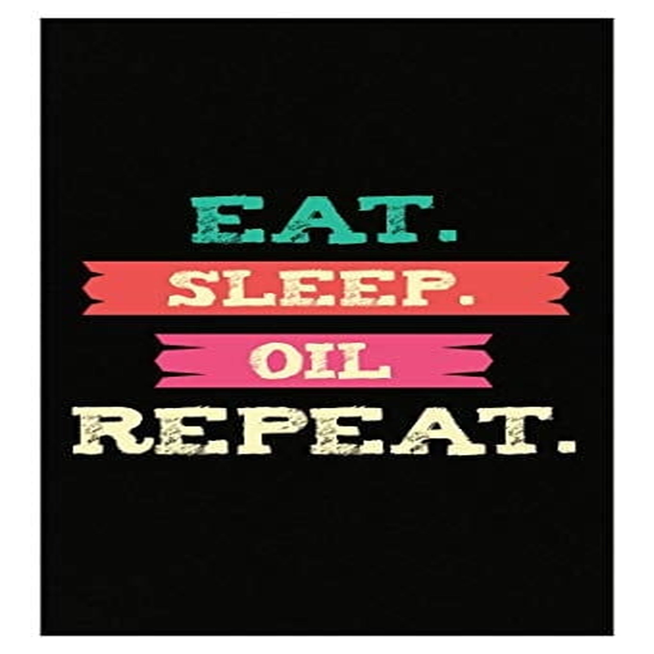 Funny Oil Essential Perfume - Eat Sleep Repeat Scented Humor Poster ...