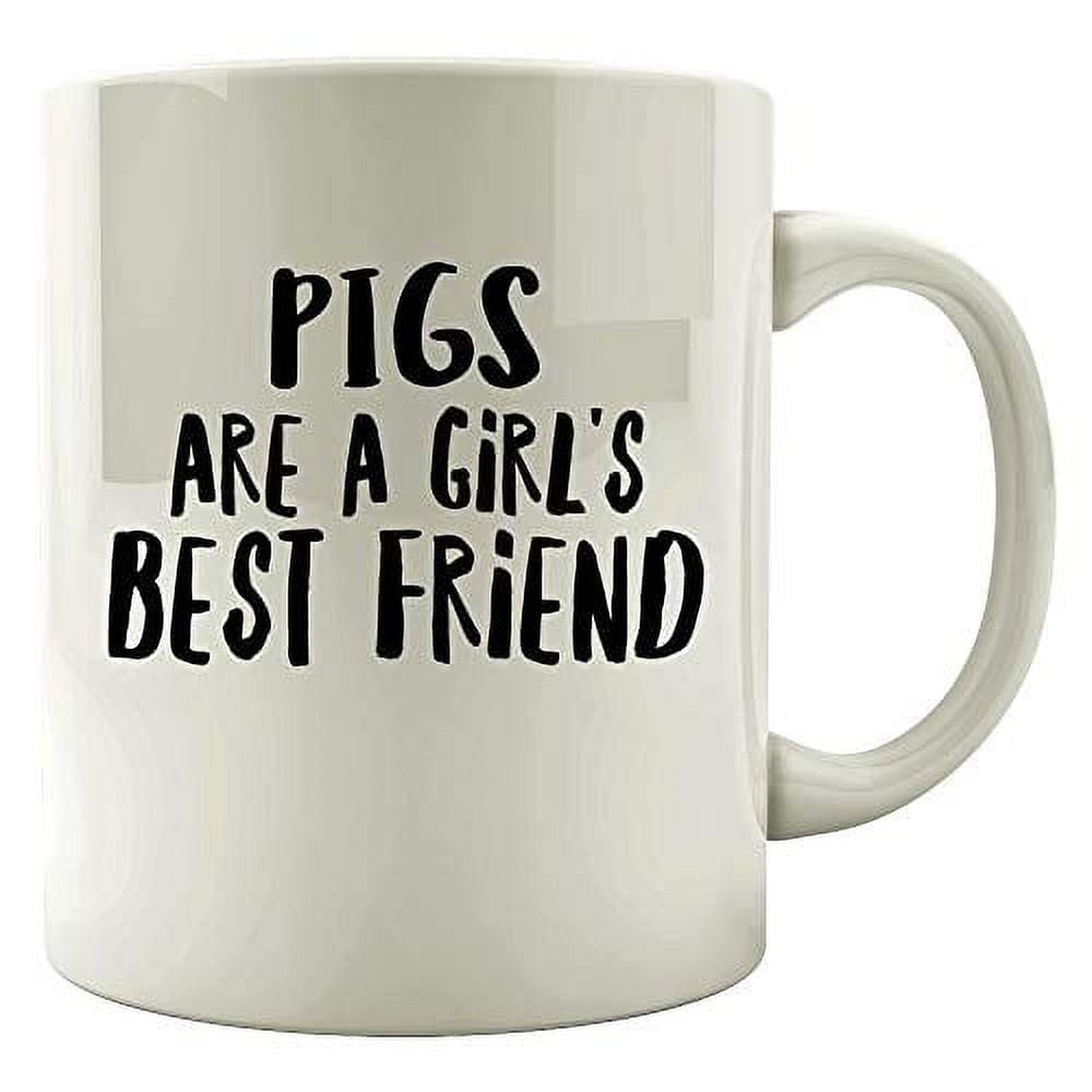 Stuch Strength Funny Pigs Design - Girl's Best Friend - Farm Theme ...