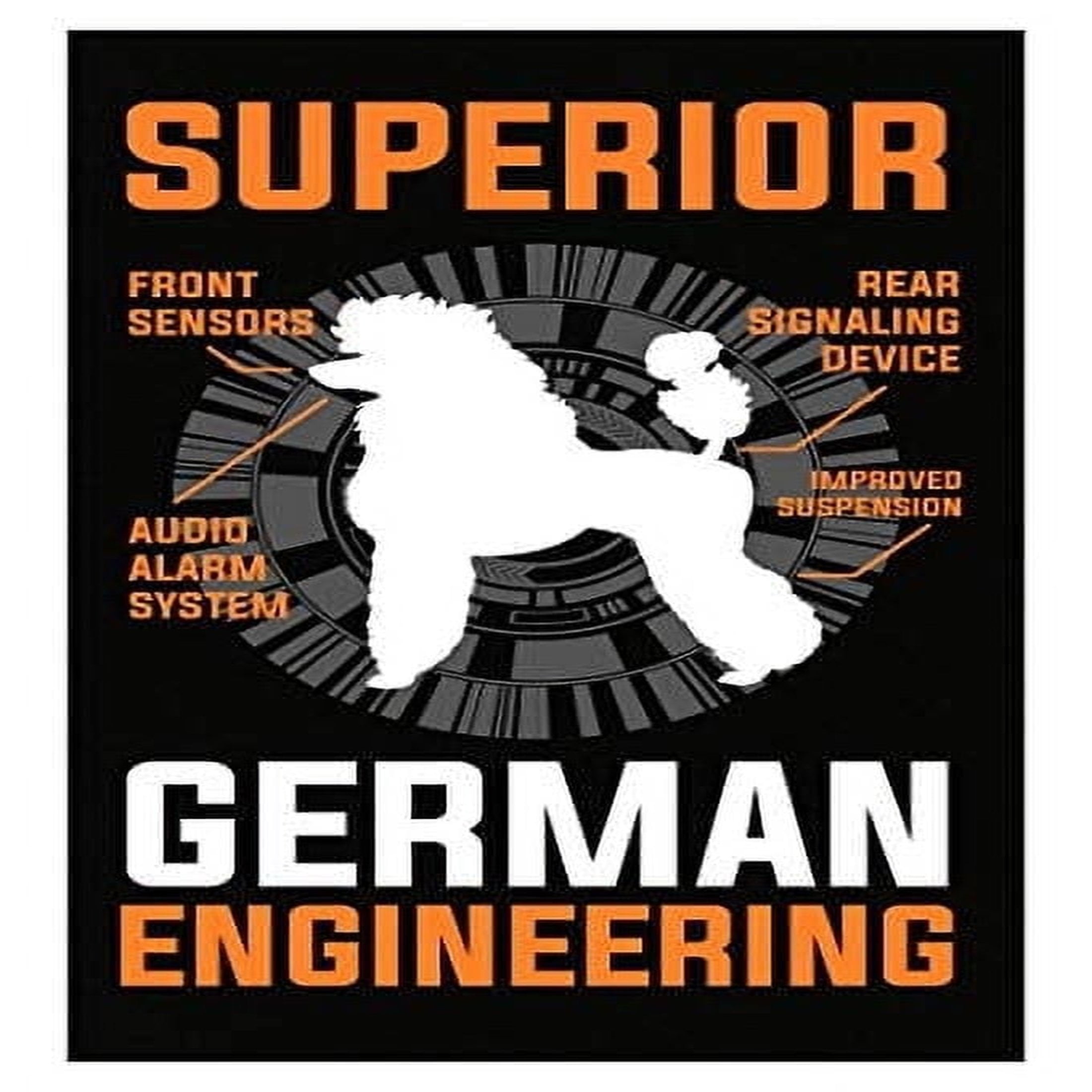 Funny Poodle Poster ‚Äì Humorous Dog Art for Pet Owners ‚Äì Perfect Gift for Dog Lovers ...