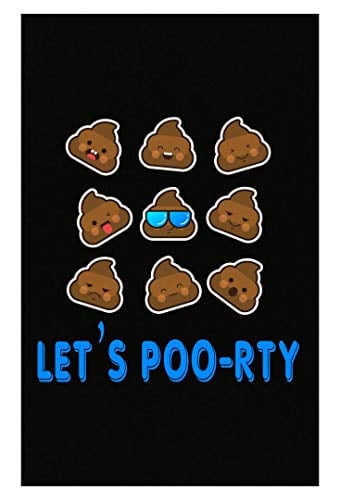Stuch Strength Funny Poop - Let's Poo-RTY - Feces Fecal Matter Poo ...