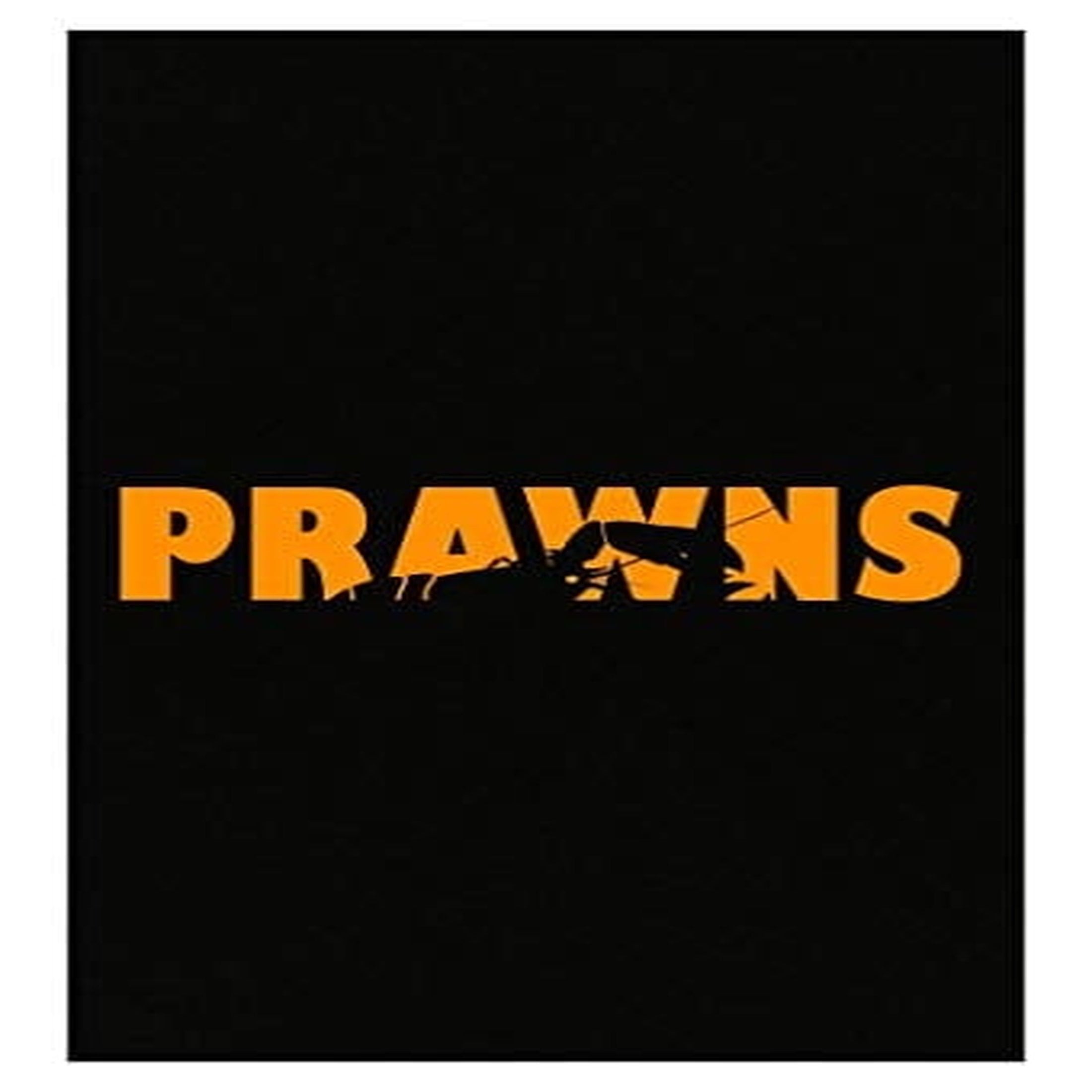 Humorous Prawn Poster - Seafood Decapod Crustacean Artwork for Ocean ...