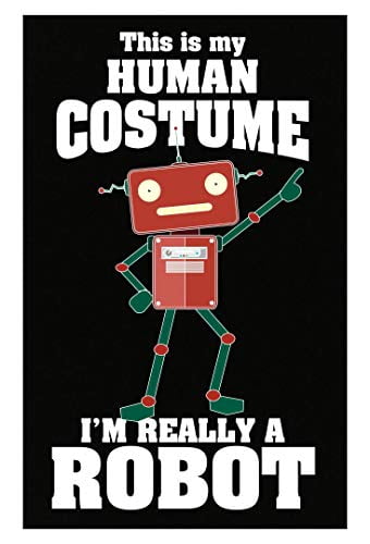 Stuch Strength Funny Robots - This is My Human Costume - Battery Toys ...
