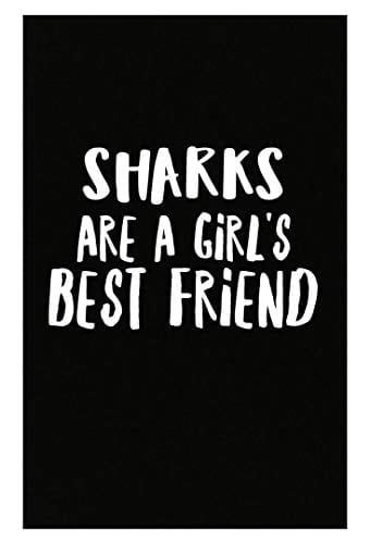 Stuch Strength Funny Sharks Design - Girl's Best Friend - Great White ...