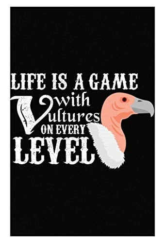 Funny Vulture - Life is A Game - Bird Humor - Poster | Size: 13x19 ...