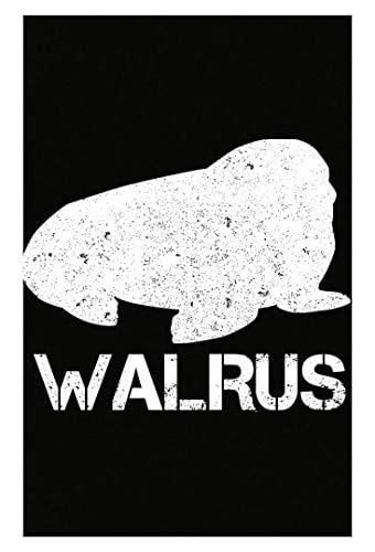 Funny Walrus - Large Marine Mammal - Pinniped - Poster | Size: 13x19 ...