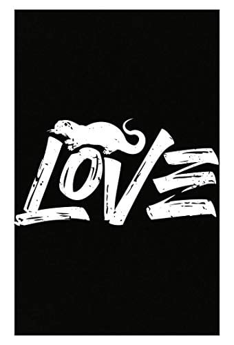 Funny Weasel - Love Polecat - Animal Humor - Poster | Size: 13x19" Wall ...