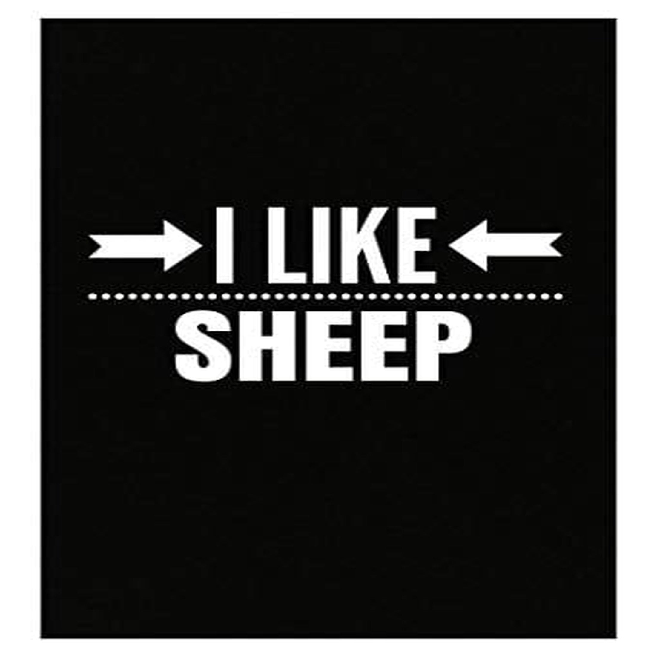 I Like Sheep Poster - Funny Wool Herd Wall Art - 13x19" Home D√©cor ...