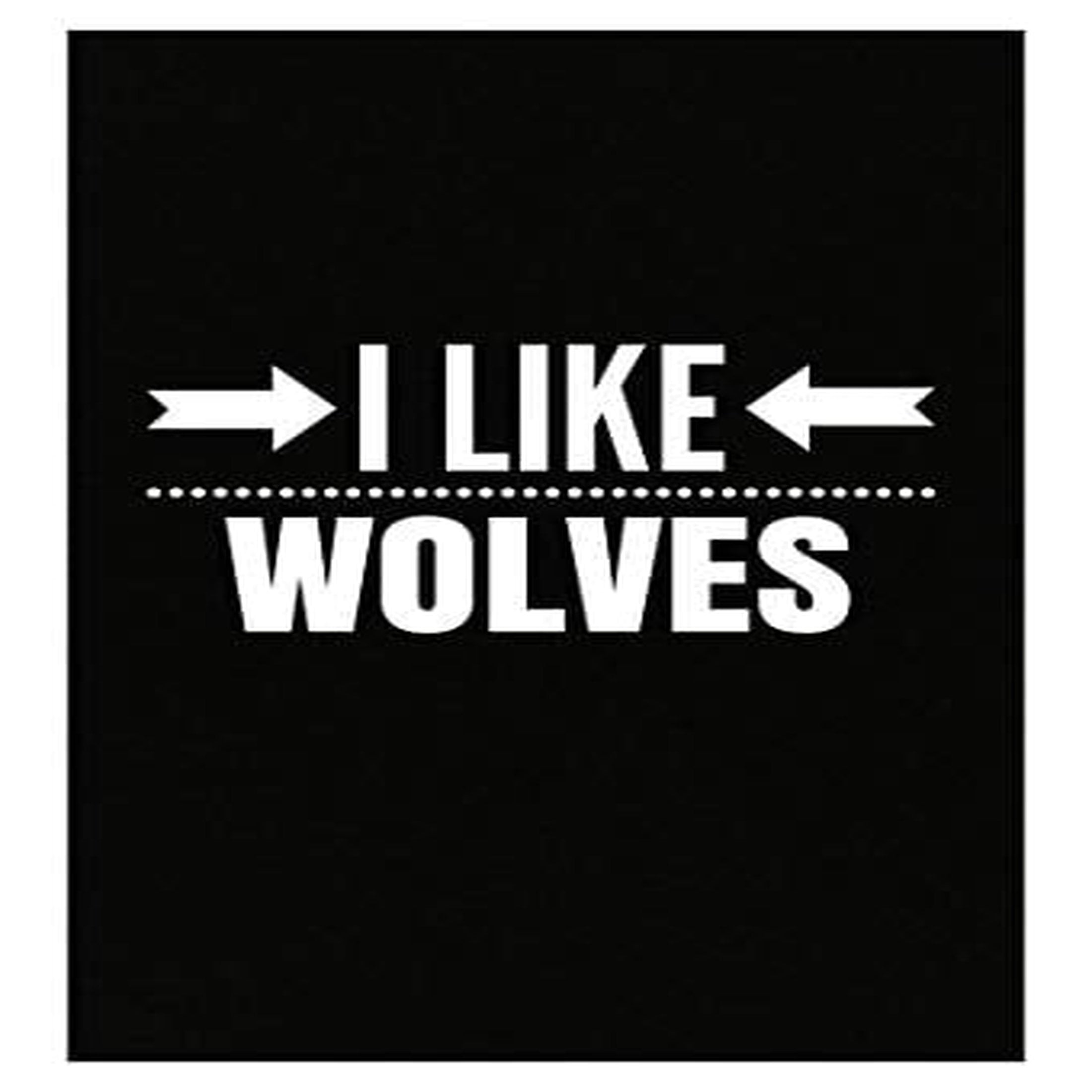 Funny Animal Poster - Timberwolf - Wall Decor for Dog Lovers Gift ...