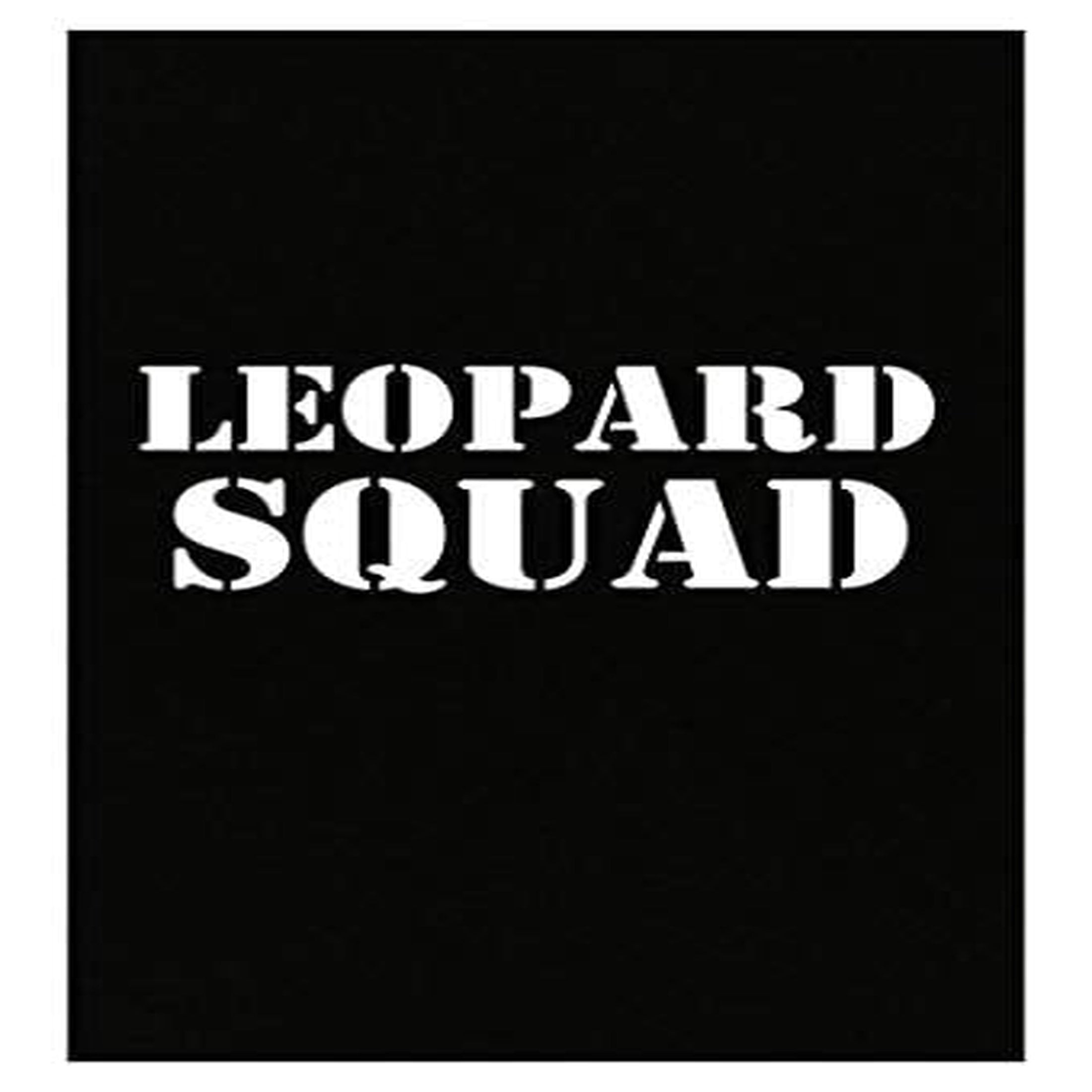 Funny Leopard Squad Cat Poster - Unique Feline Design Gift Idea for Cat ...