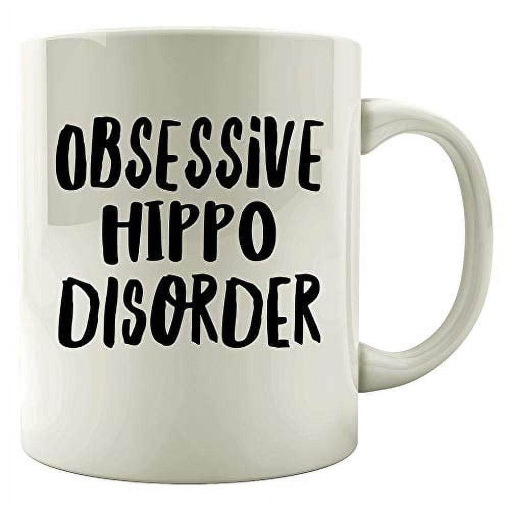 Stuch Strength Obsessive Hippo Disorder - Funny Africa Gift - pig ...