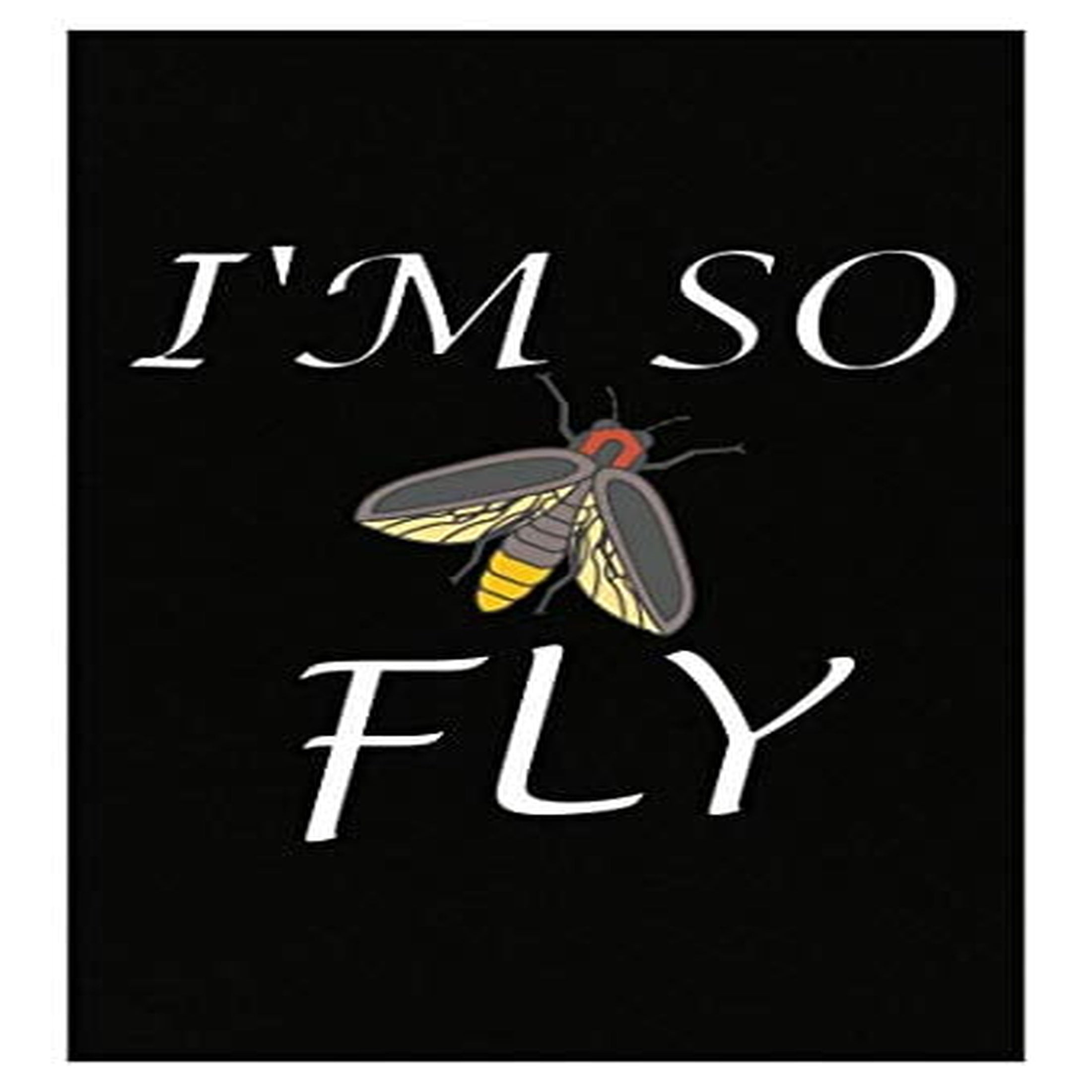 Funny Insect Poster ‚Äì Super Fly Wall Art 13x19" ‚Äì Perfect Gift for ...