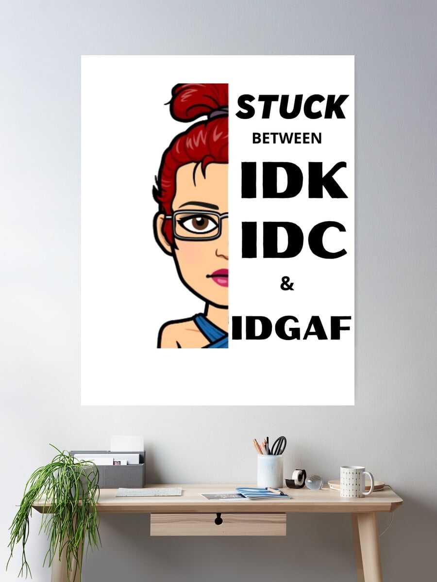 Stuck Between Poster Wall Art, Modern Wall Decor For Living Room ...