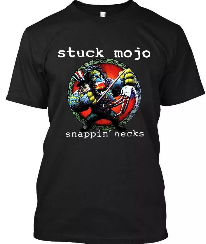 Stuck Mojo Snappin' Necks American Music Graphic Logo T-shirt, Fast ...