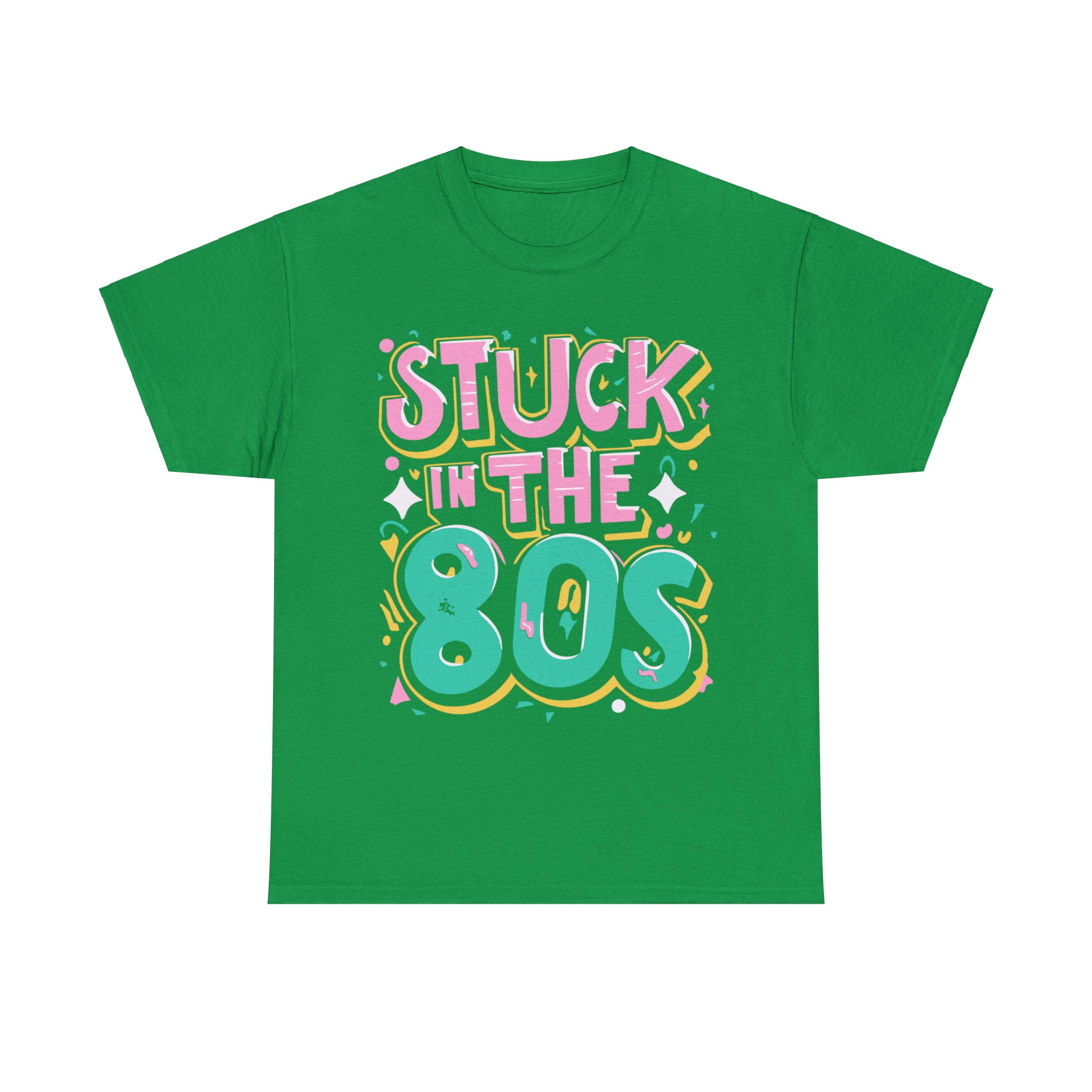 Stuck in the 80s Eighties Unisex Graphic Tee Shirt, Sizes S-5XL ...