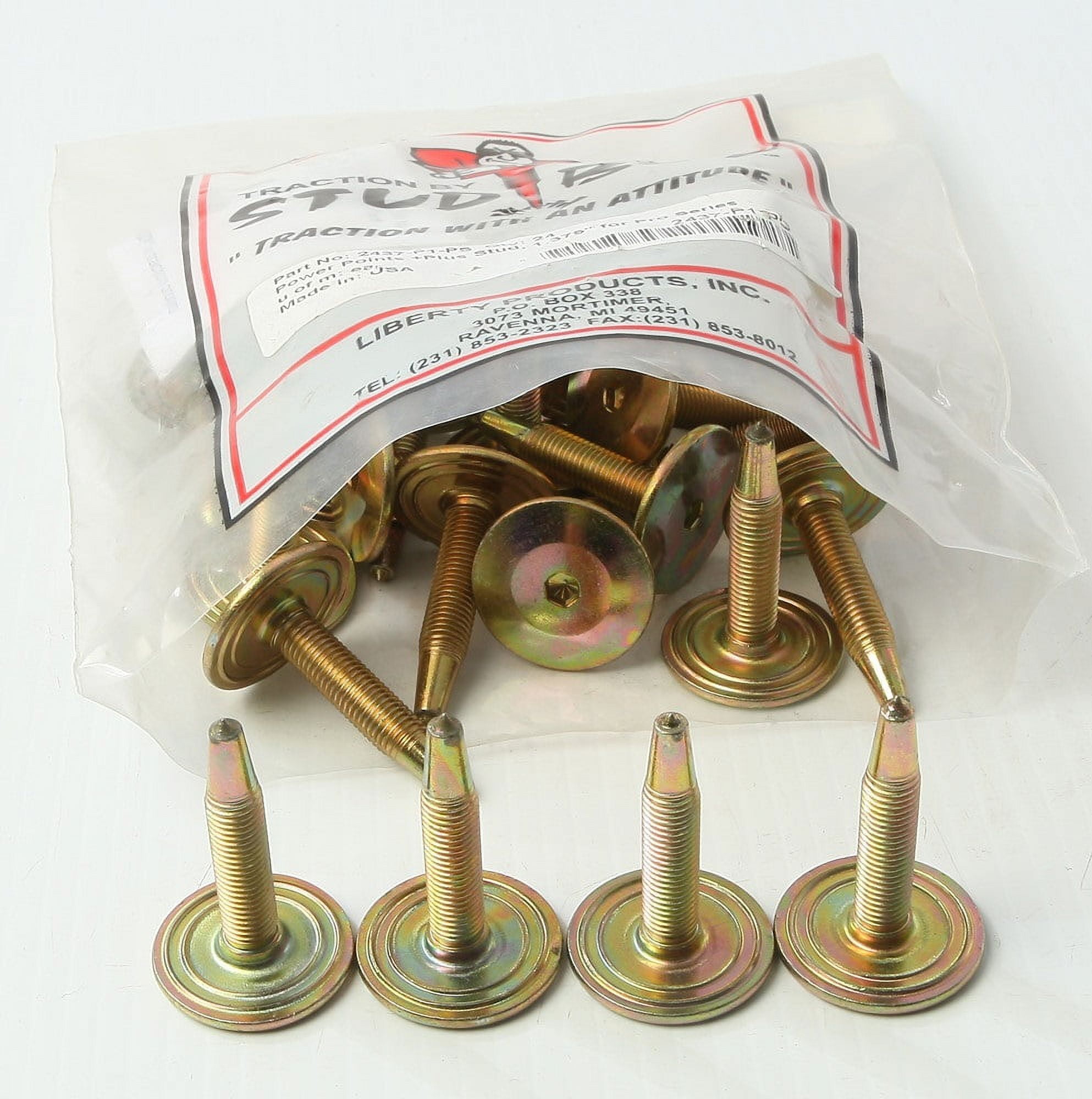 Stud Boy 1.625" Power Point Plus Pro Series Carbide Studs - 24 Pack - Walmart.com