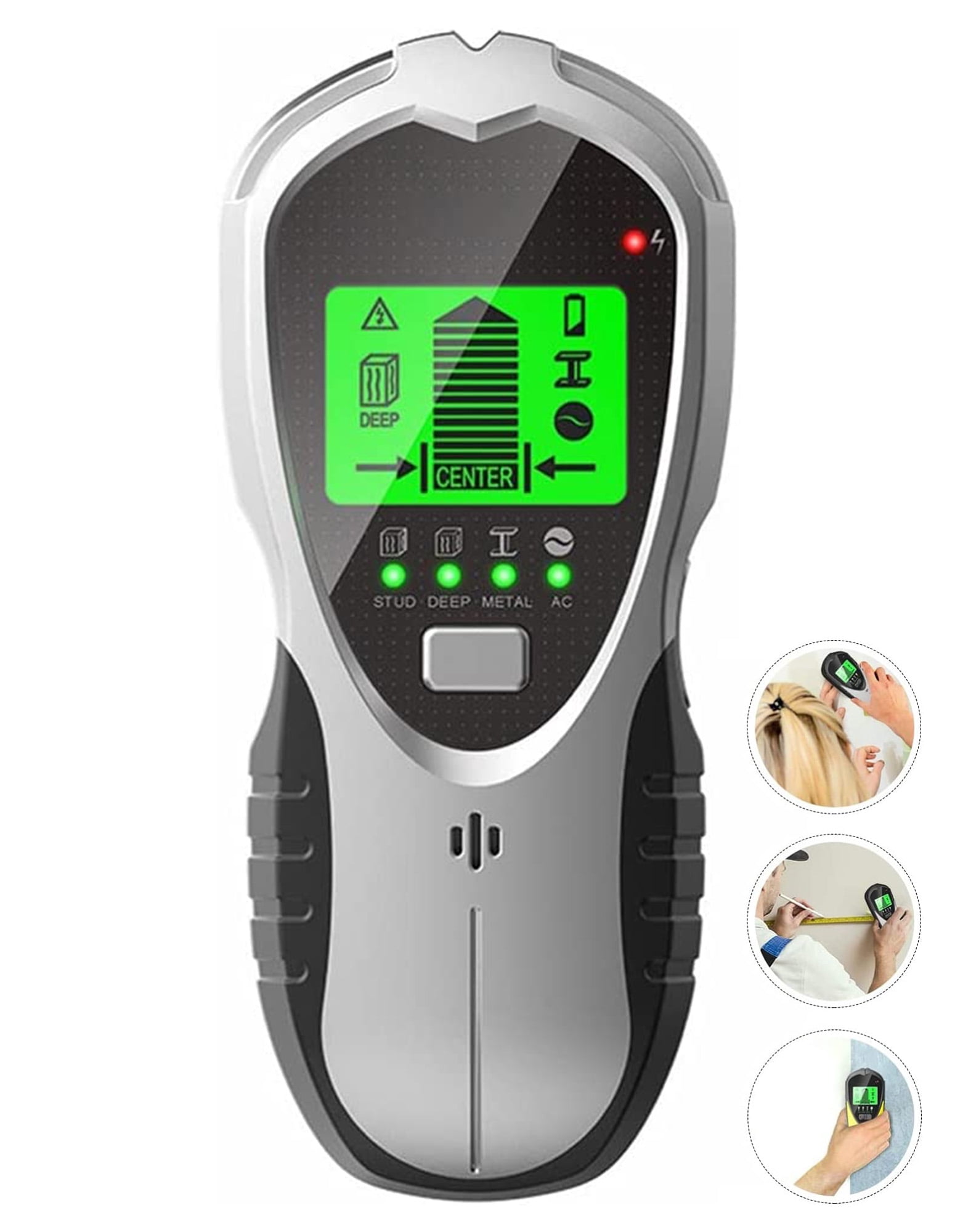 Stud Finder Scanner, Wall Scanner Detector, 4 in 1 Electronic Stud ...