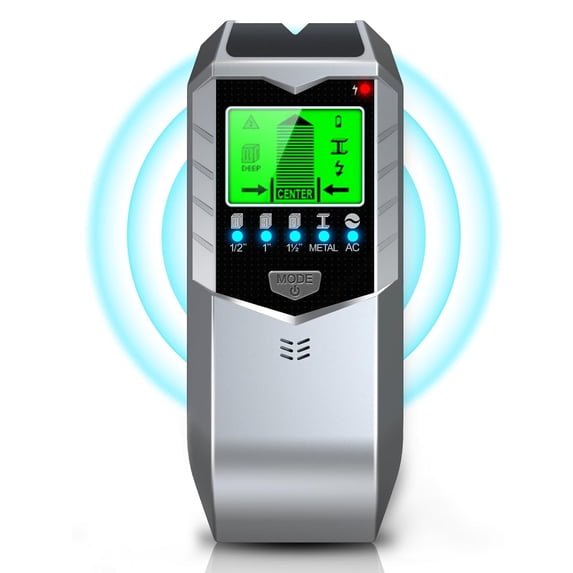 Stud Finder Wall Scanner - 5 in 1 Stud Finder Tool w/Smart Chip and HD ...