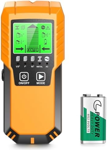 Stud Finder Wall Scanner Detector - 5 in 1 Electronic Wall Wood Metal ...